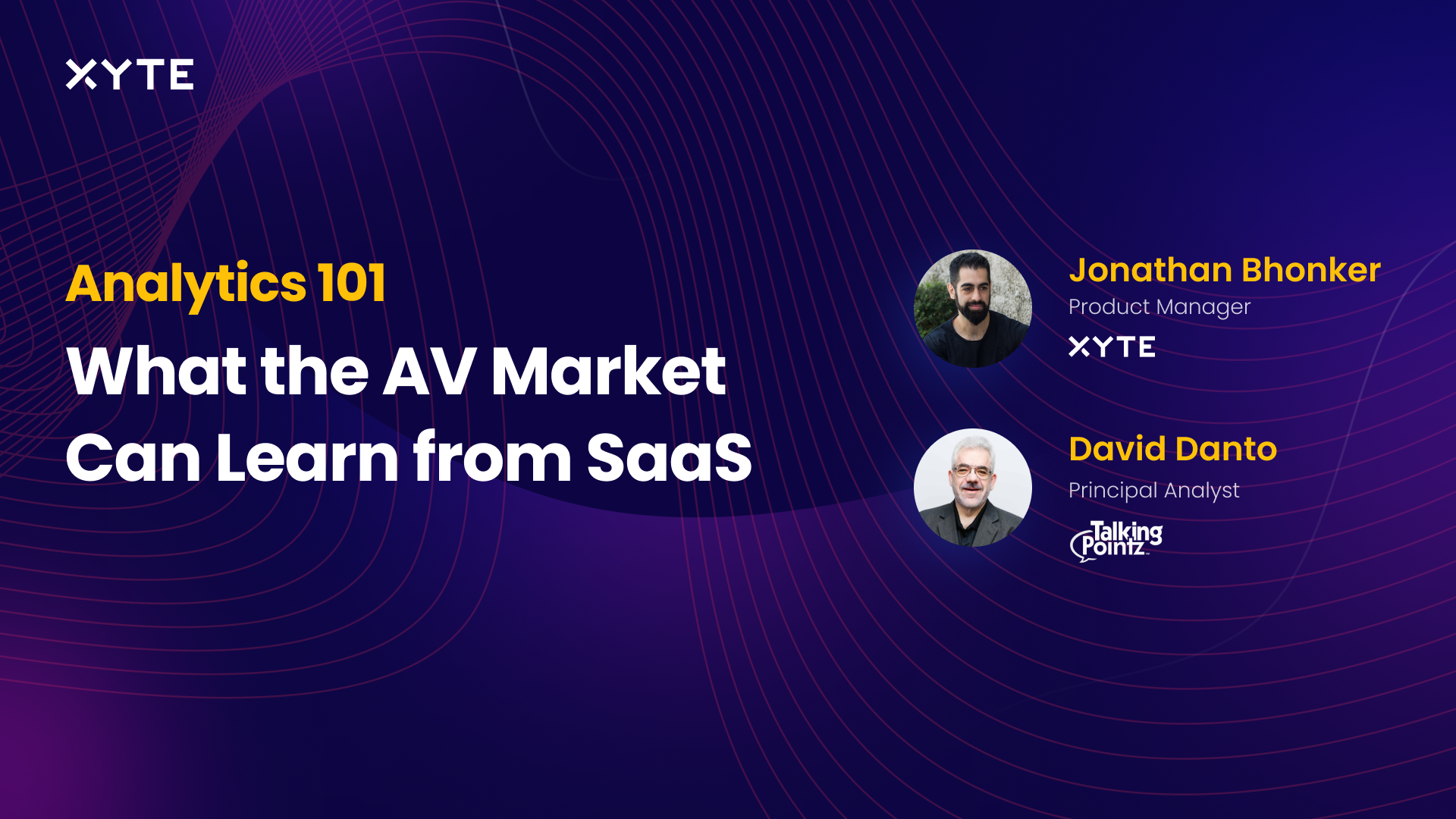 On-Demand: Analytics 101: What the AV Market Can Learn from SaaS